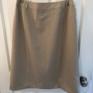 Talbots | Skirts | Talbots Khaki Aline Womans Skirt Nwt Sz 8 | Poshmark